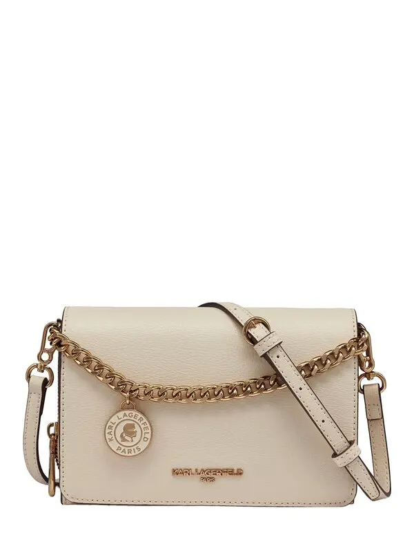 Karl Lagerfeld Paris Lourdes Crossbody - Brie