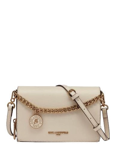Karl Lagerfeld Paris Lourdes Crossbody Bag - Brie