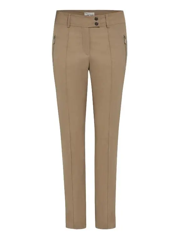 Anatomie Peggy Zippered Pant - Khaki