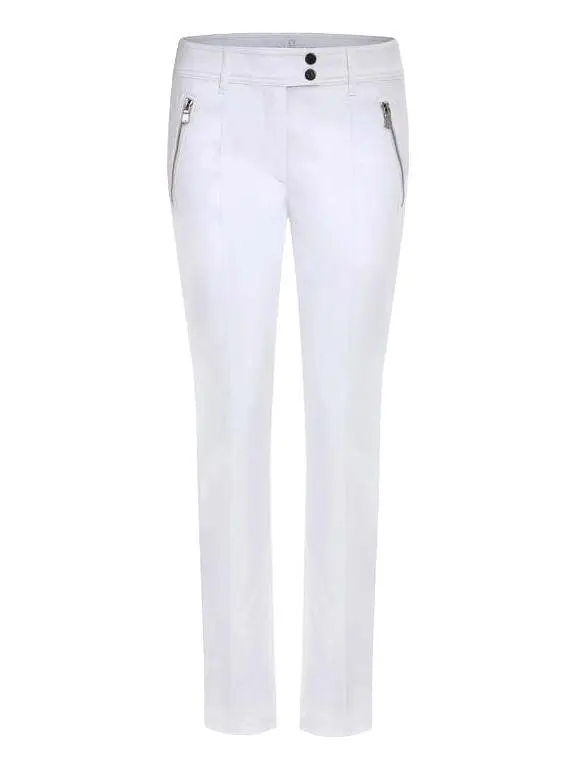 Anatomie Peggy Zippered Pant - White