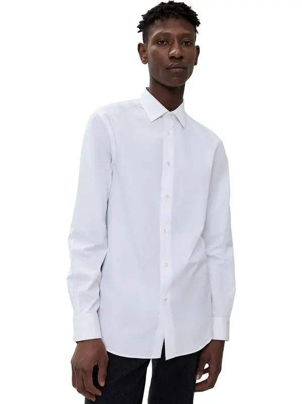 Paul Smith Tailored Fit Dress Shirt - White