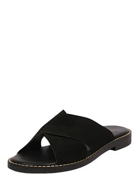VIVI BLU Saint G Blossom Slide Sandal - Black