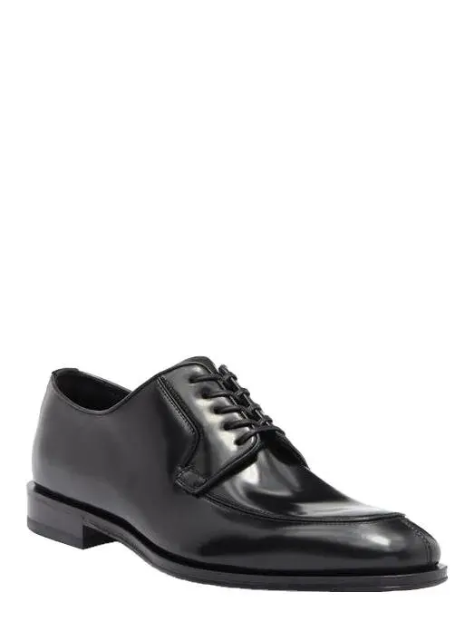 FERRAGAMO Bruges Apron Toe Oxford - Nero