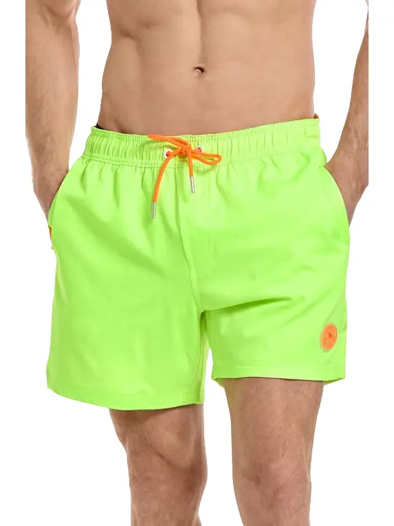 Opposuits Neon Lucky Lime Swim Trunks - Green