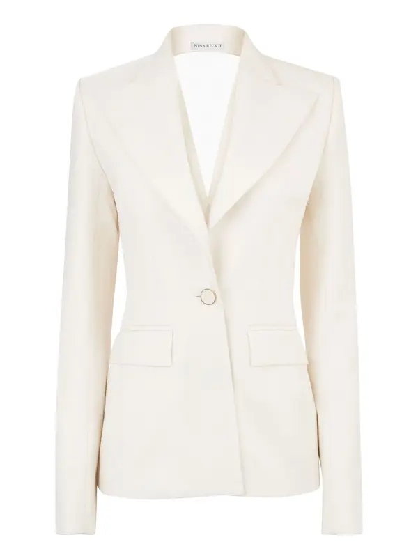 Nina Ricci Draped Back Blazer - U1230