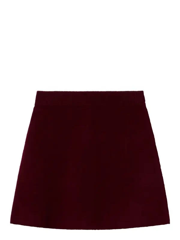 LISA YANG Clare Skirt - Deep Plum