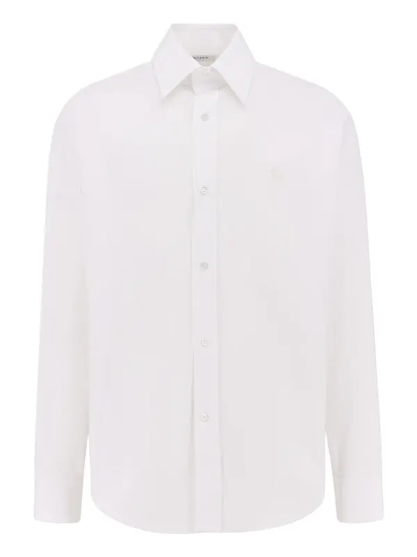 Alexander McQueen Skull Organic Cotton Shirt - White