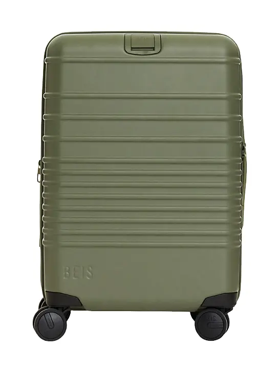 BEIS Béis Carry-on Roller Suitcase - In Olive