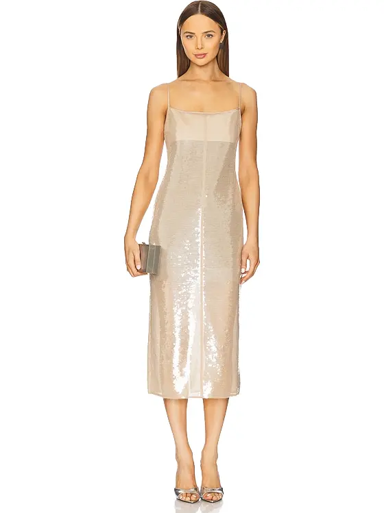 A.L.C. Danielle Sequined Dress - Clear