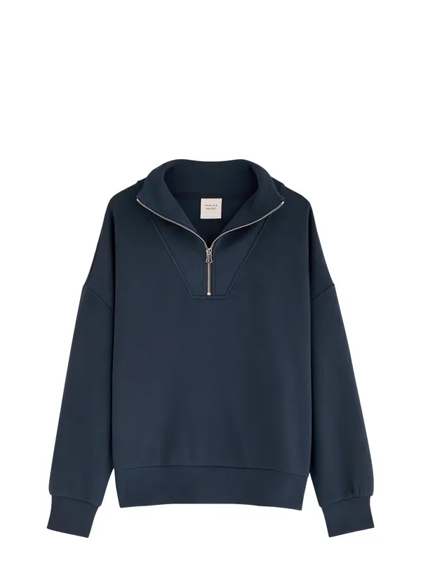 Varley Hawley Half-zip Sweatshirt - Navy