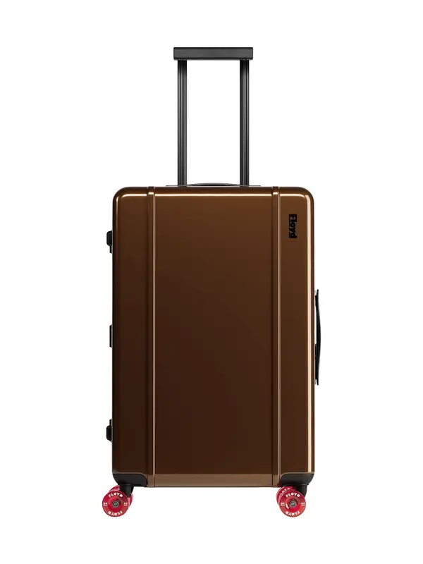 FLOYD Check-in Suitcase - Bronco Brown