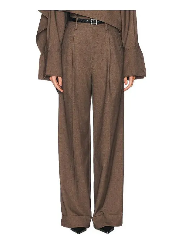 HELSA The Paperbag Trouser - Brown