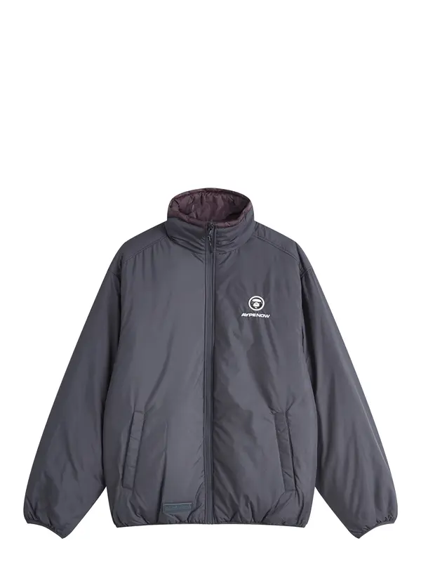 A BATHING APE Reversible Padded Jacket - Dark Grey