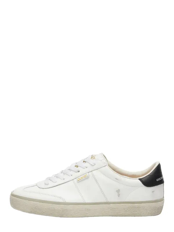 GOLDEN GOOSE Soul Star Leather Sneaker - White/black