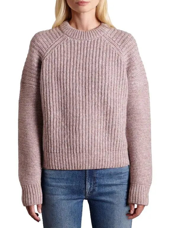 OYUN Alpaca Crew Neck Sweater - Heather