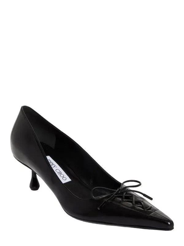 JIMMY CHOO Scarlett Pointed-toe Pump - Black