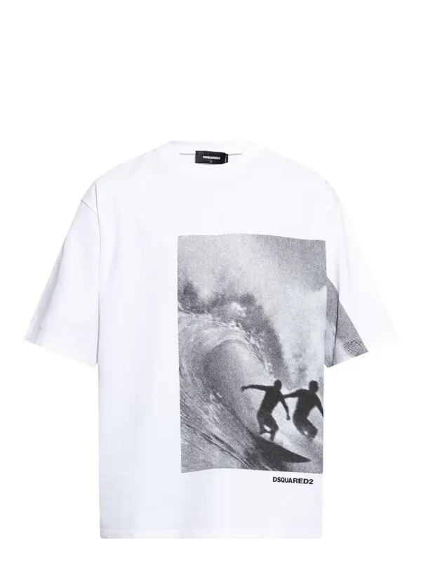 Dsquared2 Graphic-print T-shirt - White