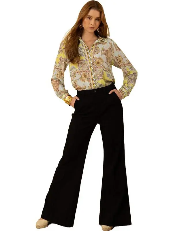 Hale Bob Blake Stretch Denim - Black