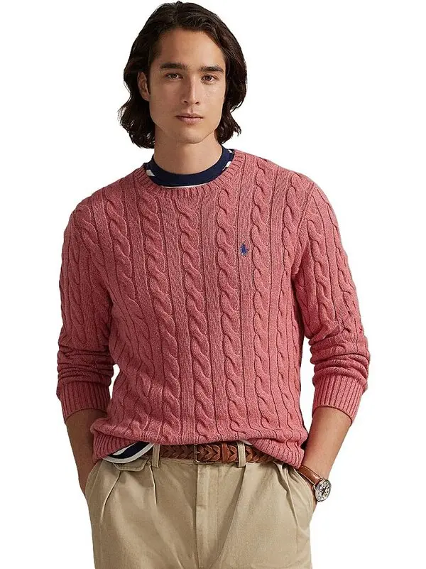 Polo Ralph Lauren Cable-knit Cotton Sweater - Andover Cream