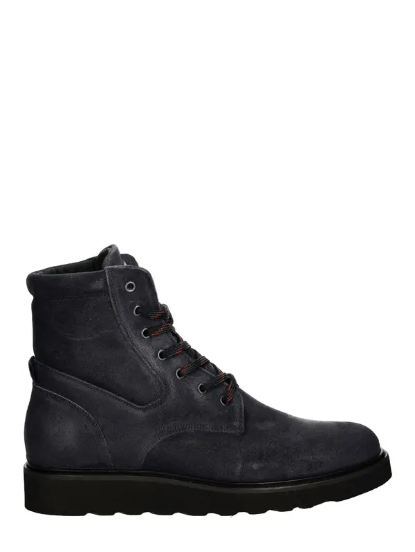 Paul Smith Lace-up Ankle Boots - Blue