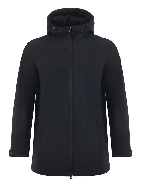 COLMAR Technical Fabric Coat - Black
