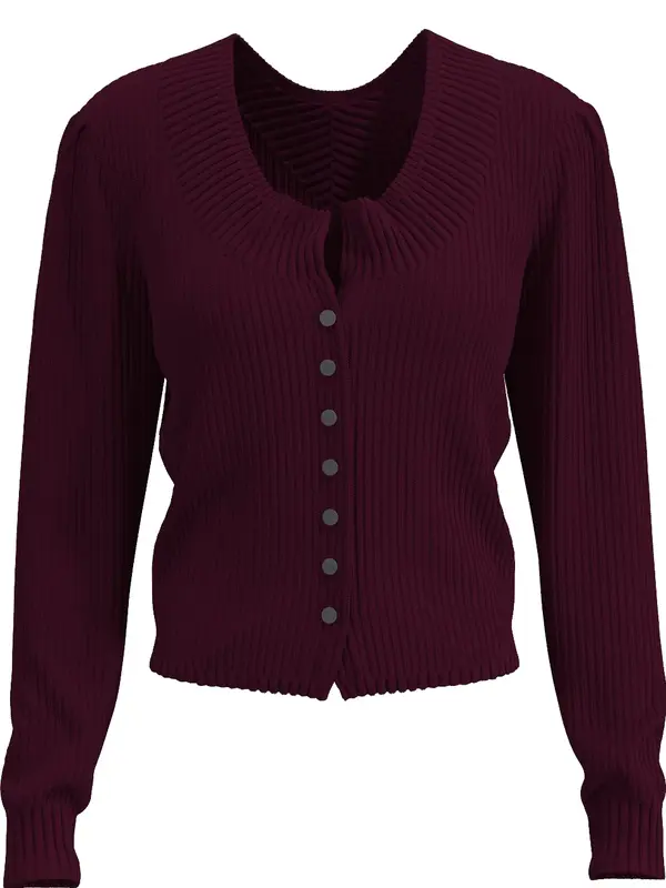 MARGHERITA MACCAPANI Alpine Cardigan - Red