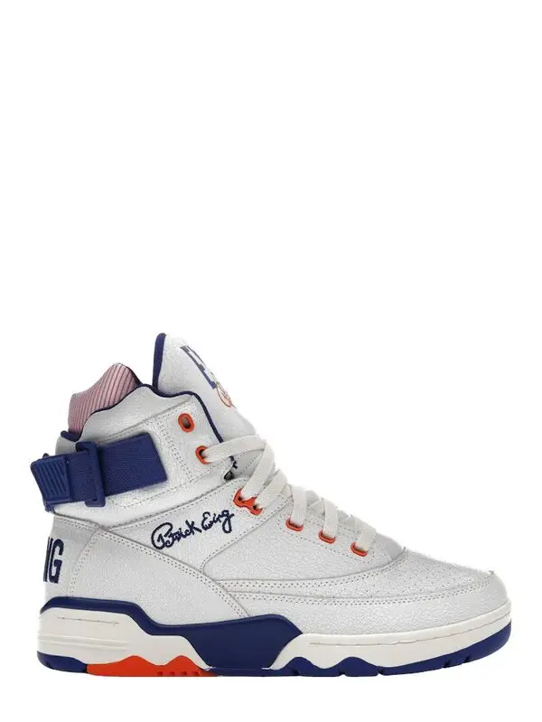 EWING ATHLETICS 33 Hi Og Vintage High-top Sneakers - White/blue/orange