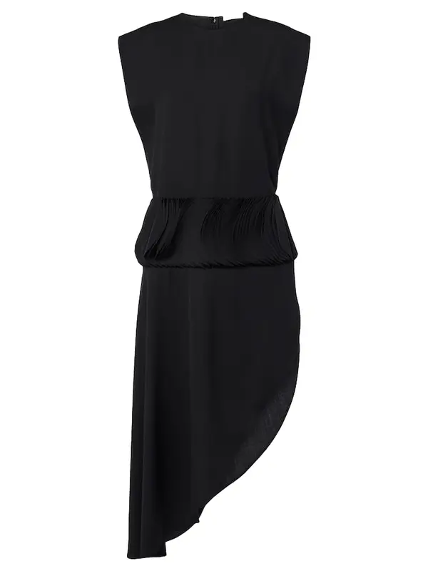 Alaïa Milfeuil Midi Dress - Black