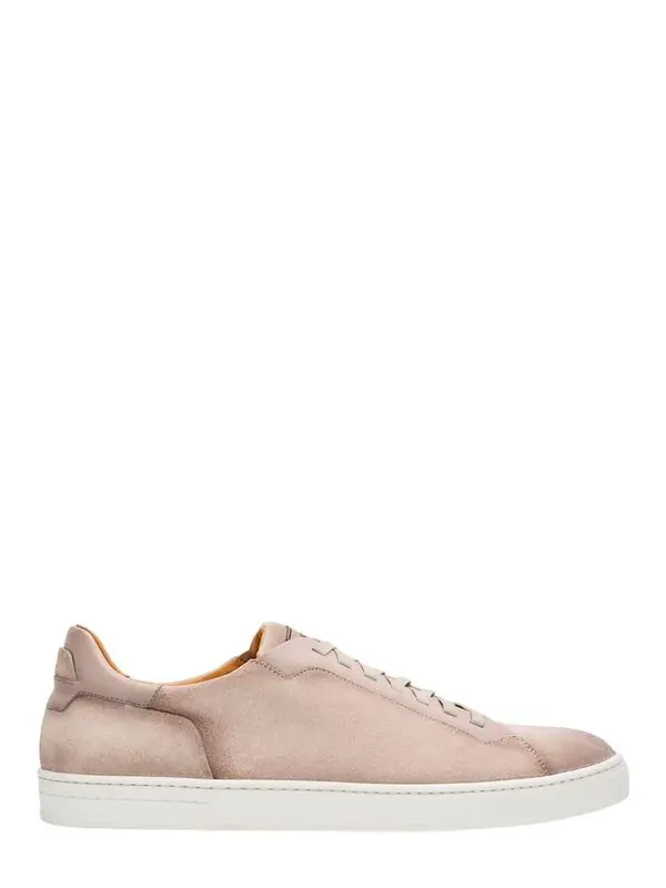 Magnanni Amadeo Low-top Suede Sneakers - Light Taupe