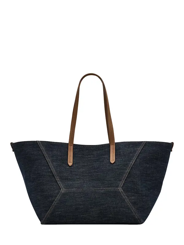 Brunello Cucinelli Bc Duo Tote Bag - Denim
