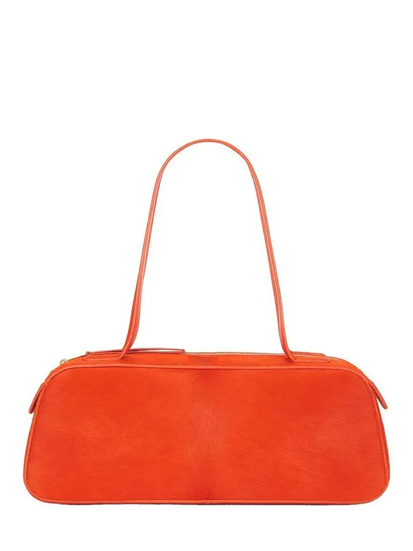 Khaite Simona Shoulder Bag - Persimmon
