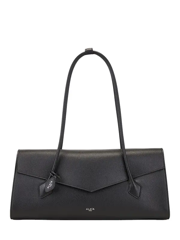 Alaïa Le Teckel Flap Bag - Noir
