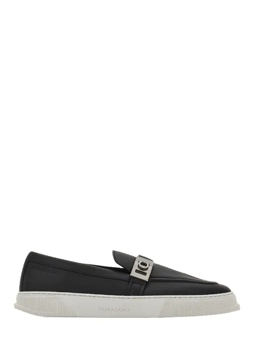 FERRAGAMO Hybrid Slip-on Sneakers - Black
