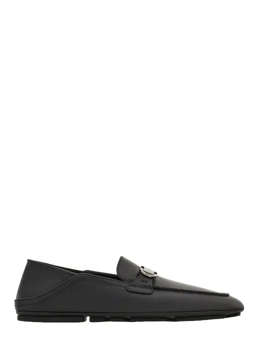 FERRAGAMO Hybrid Driver With Gancini Ornament - Black