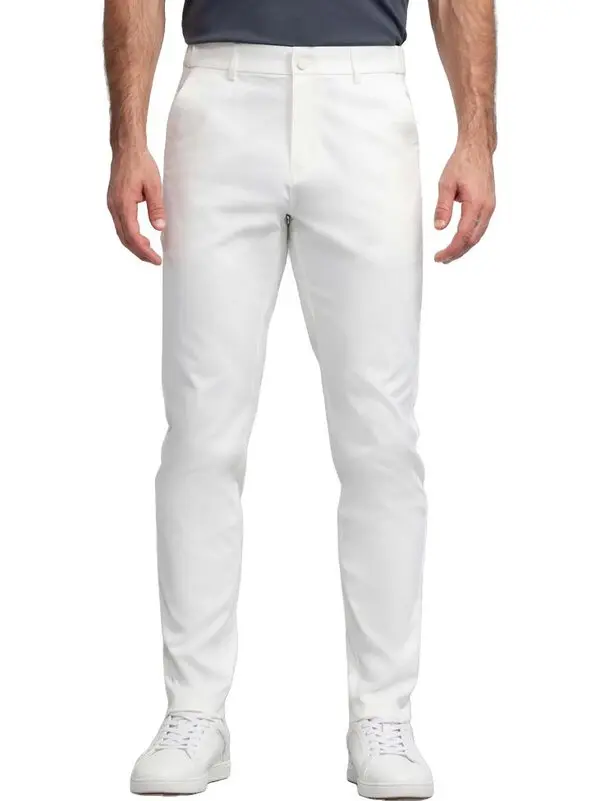 JACK ARCHER Jetsetter Tech Slim Fit Pant - True White