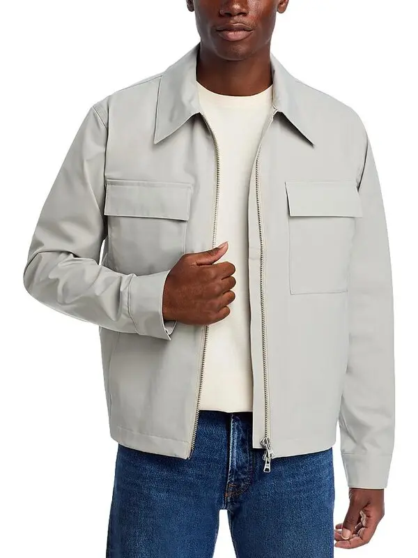 Nn07 Alban Waterproof Jacket - Fog