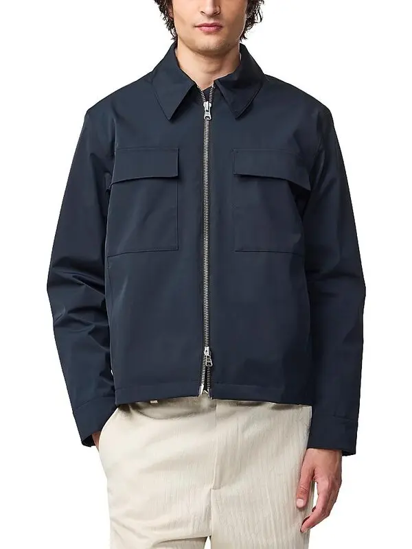 Nn07 Alban Waterproof Jacket - Navy Blue