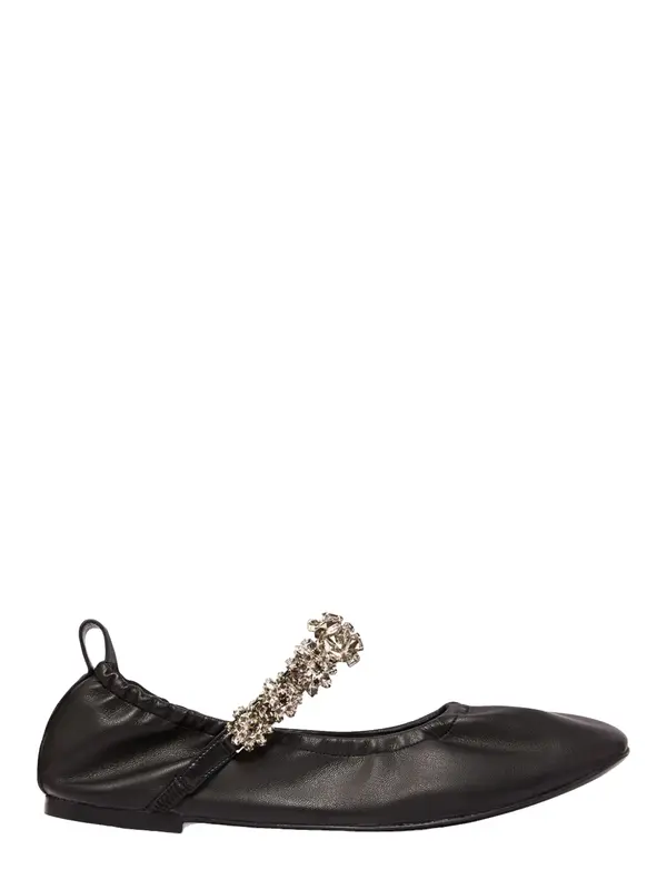Stella McCartney Elsa Ballerina Flats - Black
