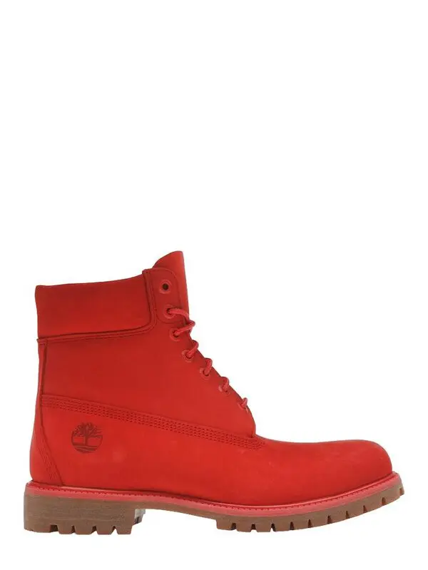 Timberland 6" Premium Waterproof Boots - Medium Red