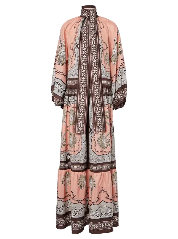 La DoubleJ Athena Printed Maxi Dress - Multicoloured
