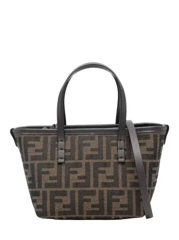 Fendi Mini Roll Tote - Brown