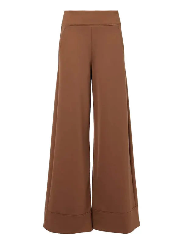 Max Mara Fagiani Wide-leg Pants - Brown