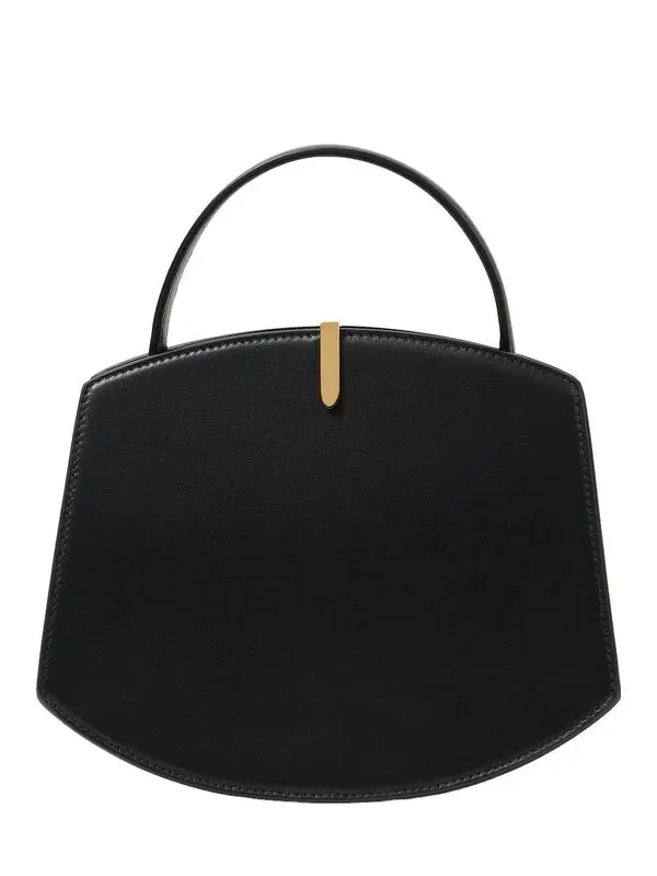 Savette Florence Leather Tote Bag - Black