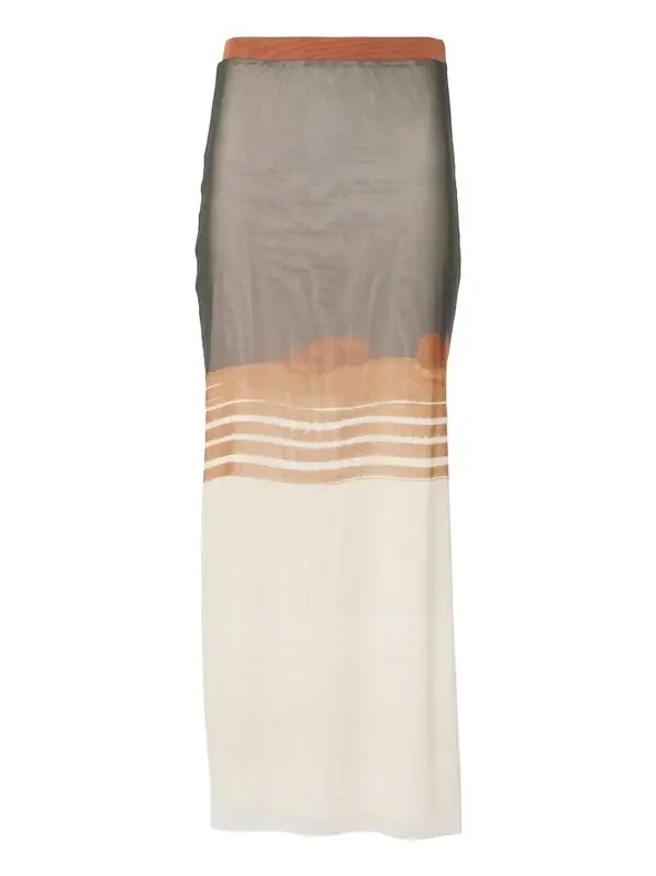 SIR. Breeze Bandeau Striped Maxi Skirt - Multicoloured