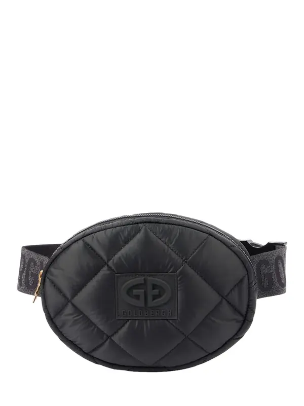 Goldbergh Quilted Belt Bag - Black