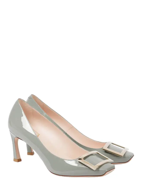 ROGER VIVIER Trompette 70 Pumps - Grey