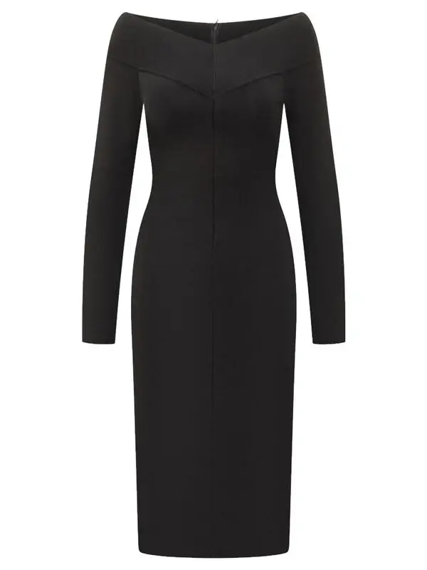 Stella McCartney Compact Knit Dress - Black
