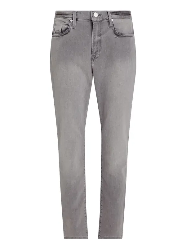 FRAME L'homme Athletic Slim-fit Jeans - Gray