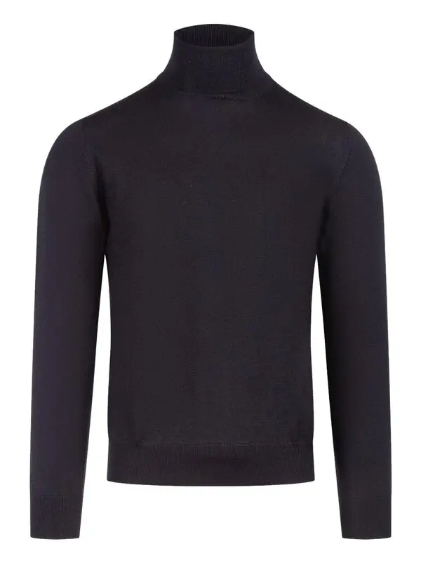 BARBA NAPOLI Maglia Turtleneck Sweater - Black