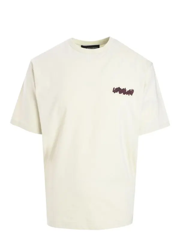 LES BENJAMINS Graphic-print T-shirt - White